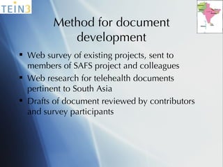 Telehealth Roadmap South Asia | PPT