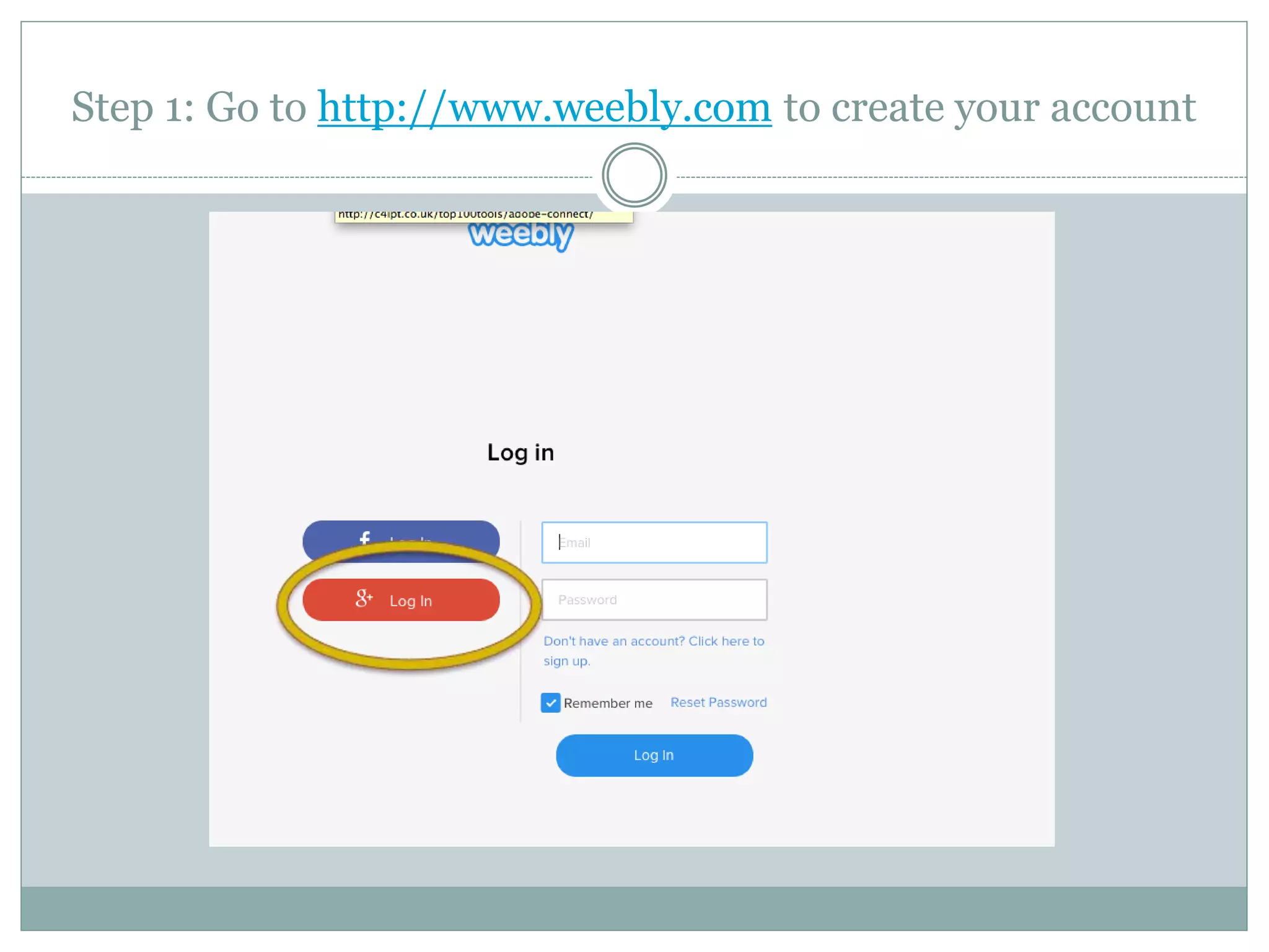 Telehealth Weebly Tutorial | PPT
