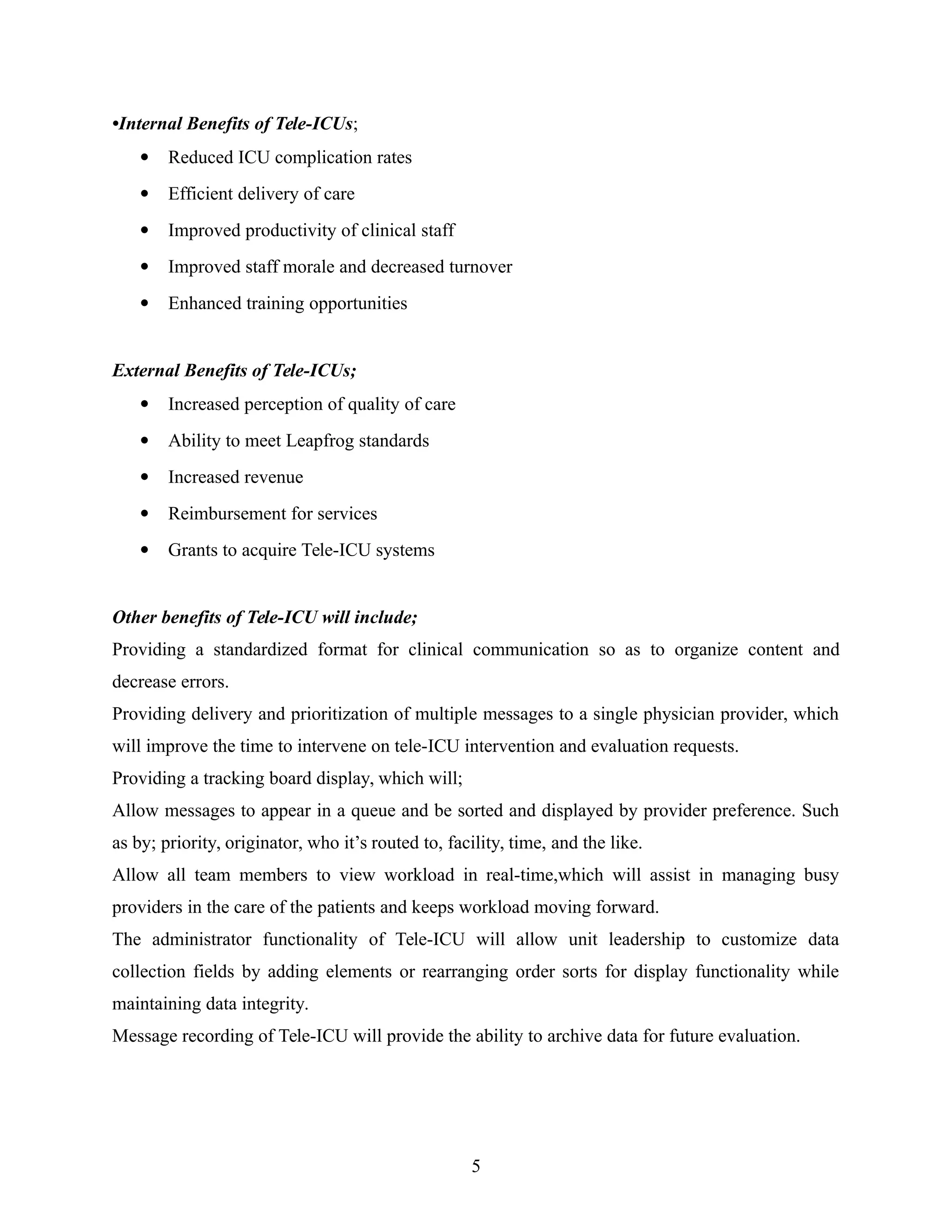 Tele icu concept_final | PDF