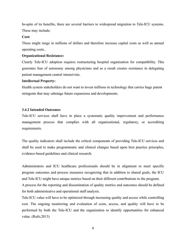 Tele icu concept_final | PDF