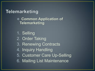 Telemarketing | PPT