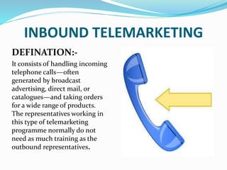 Telemarketing Benefits over Traditional marketing | PPT