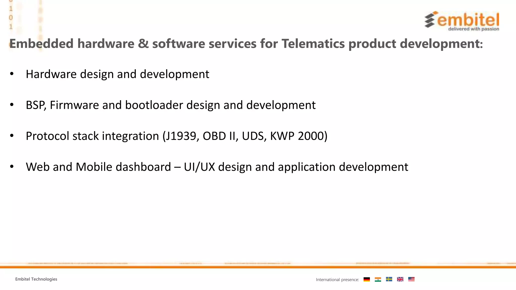 What is Telematics Control Unit (TCU) | PPTX