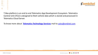 What is Telematics Control Unit (TCU) | PPTX