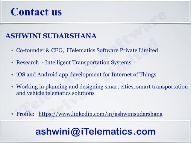 Telematics Engineering | PPT