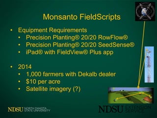 Telematics, automation, control systems in precision ag 2014 | PPTX