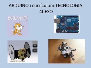 Pràctiques electrònica i robòtica amb arduino | PPTX