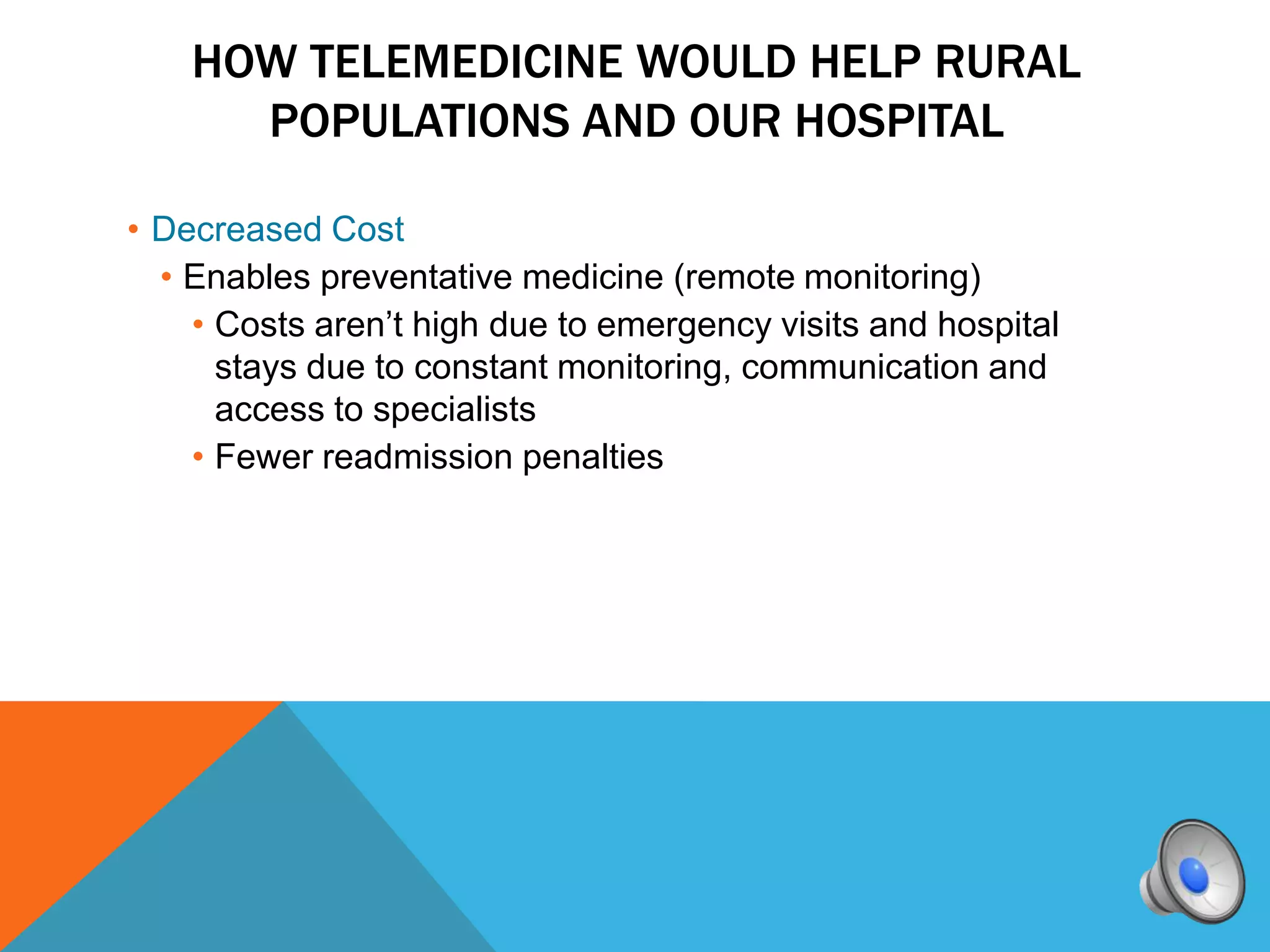Telemedicine in Rural Areas | PPTX