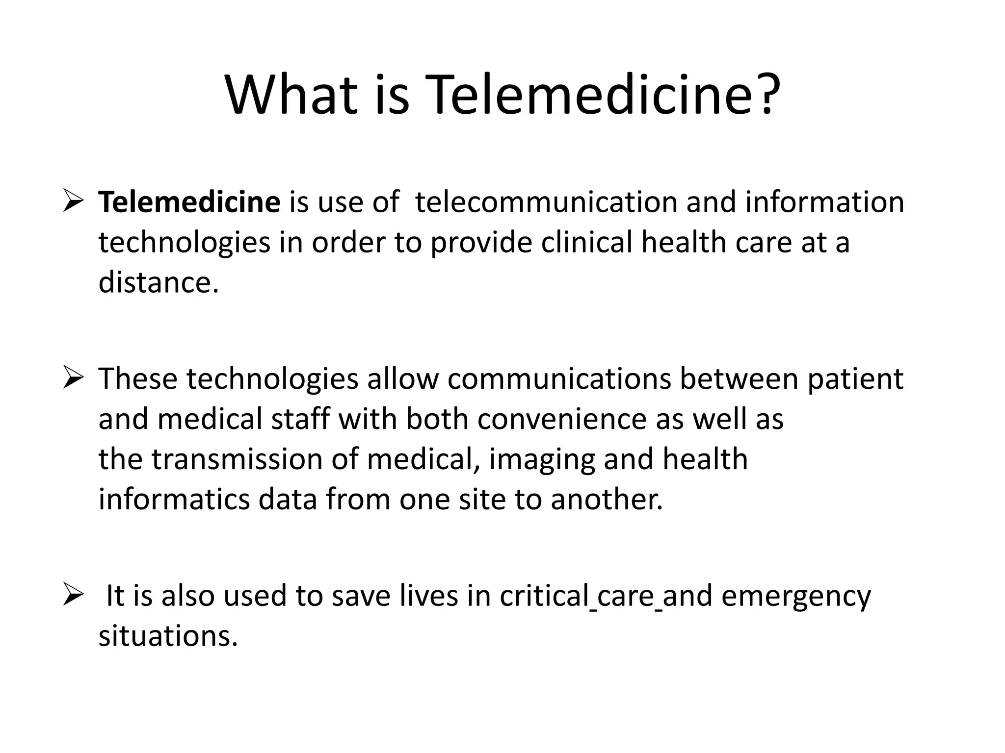 Telemedicine | PPTX