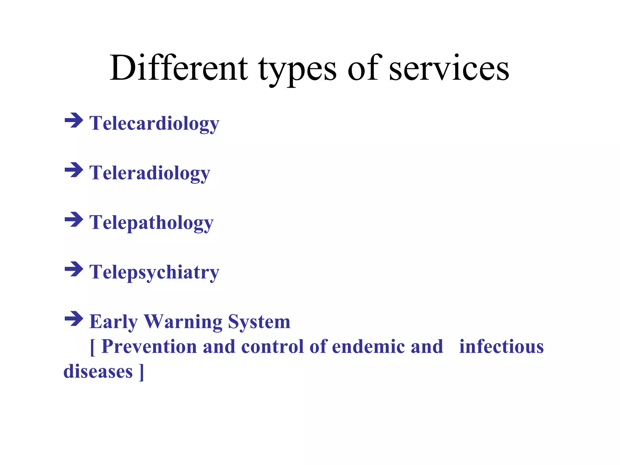 Telemedicine and its application in public health | PPT
