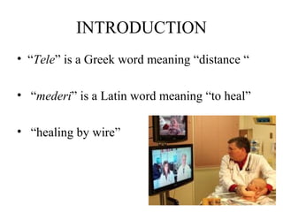 Telemedicine and its application in public health | PPT