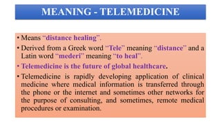 Telemedicine | PPTX