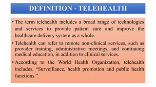 Telemedicine | PPTX