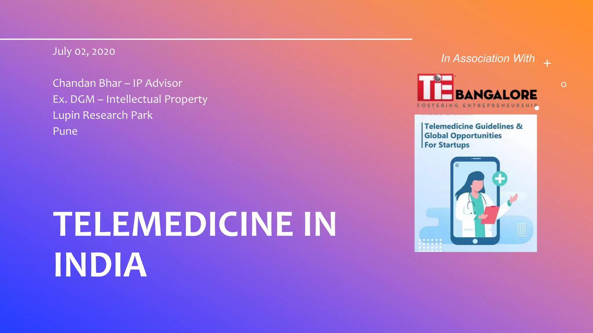 Telemedicine Guidelines | PPTX