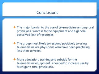 Telemedicine recommendations | PPT