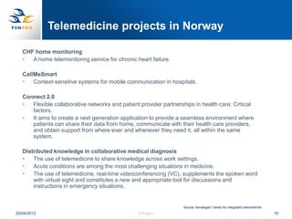 Telemedicine in the Scandinavian countries | PDF