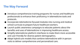 Telemedicine and Specialized Healthcare Delivery - The Way Forward (1).pptx