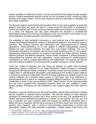 Telemedicine and telecardiology report | PDF