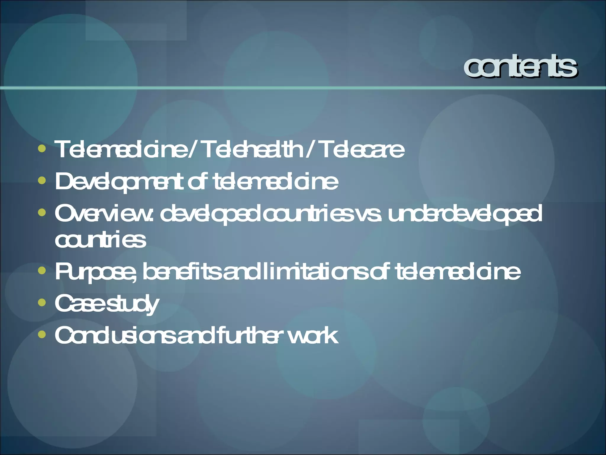 Telemedicine And Telecare Basics | PPT