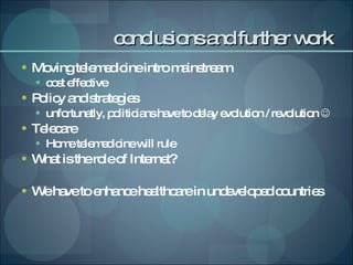 Telemedicine And Telecare Basics | PPT