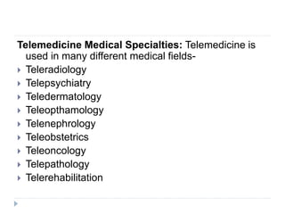 TELEMEDICINE AND TELENURSING for Nurses. | PPTX