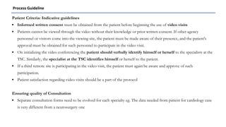 Telemedicine guidelines | PPTX