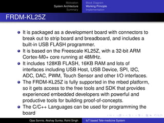 IoT Based Telemedicine System | PDF