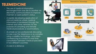 Telemedicine: safety and security | PPT