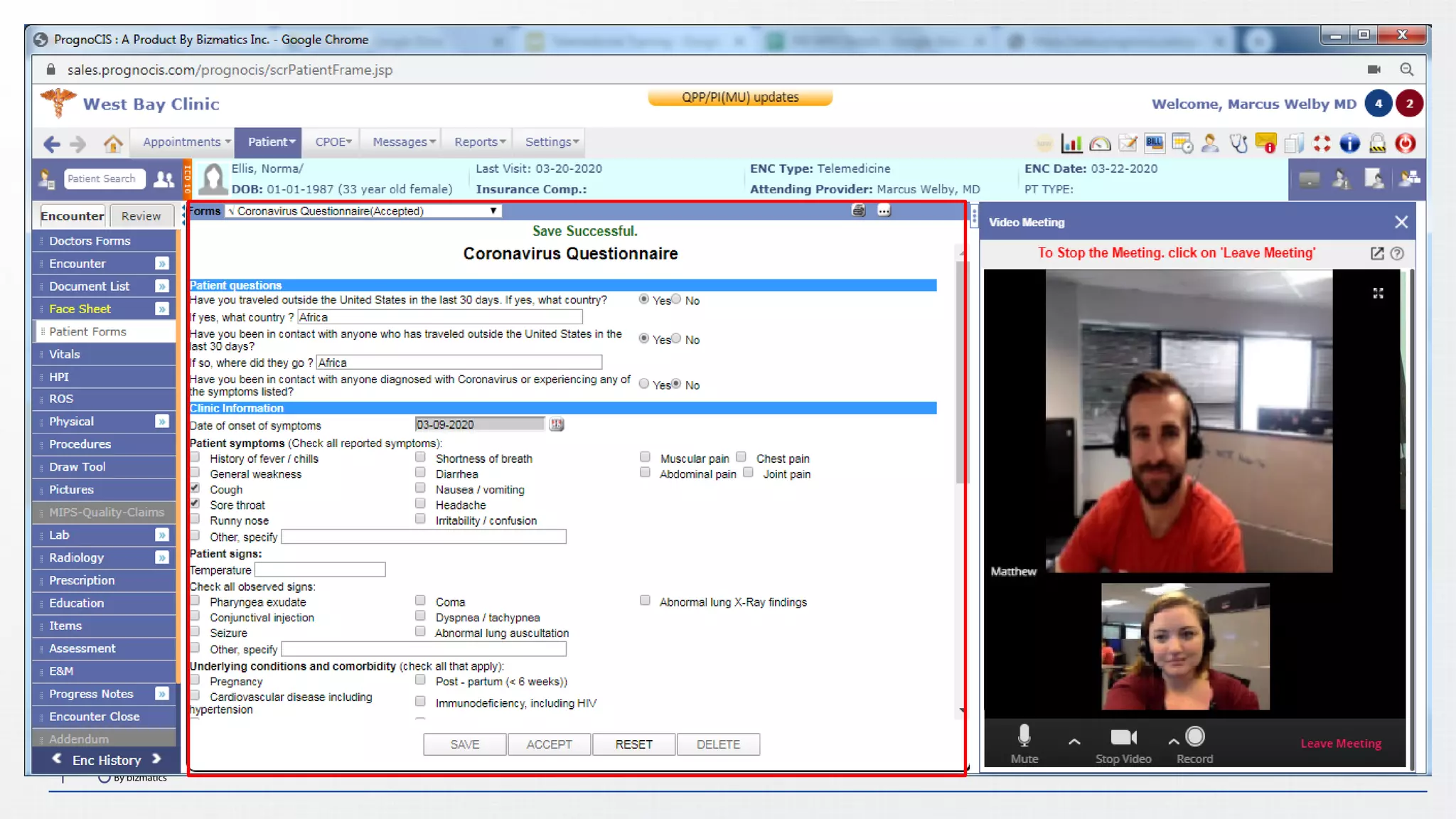 Training for Telemedicine Software | PPT