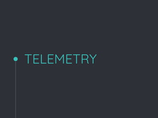 Telemetry - what and why | PPT