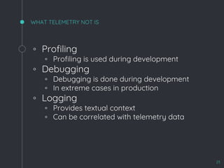 Telemetry - what and why | PPT