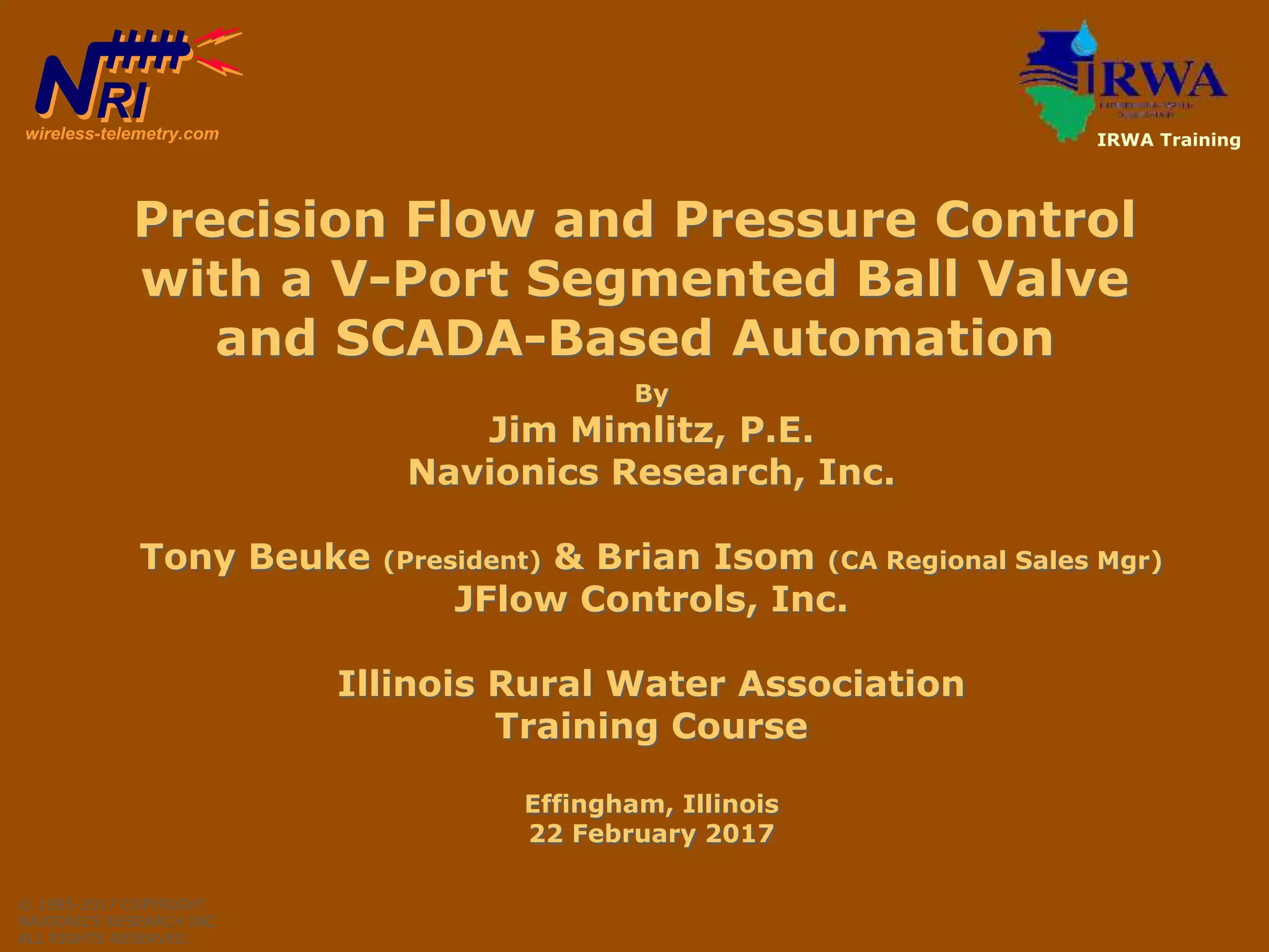 Precision Flow and Pressure Control with a V-Port Segmented Ball Valve ...