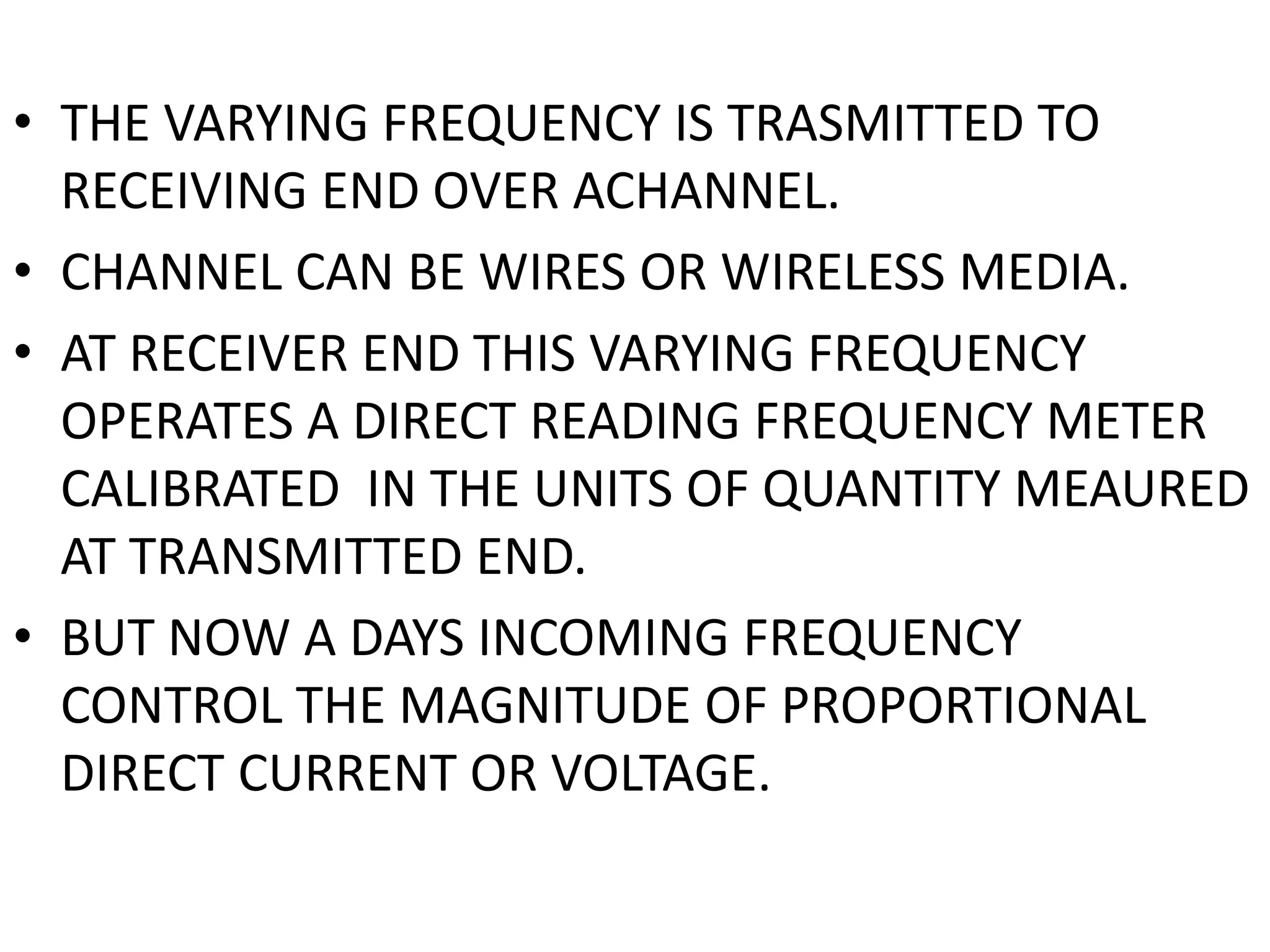 Telemetry types, frequency,position and multiplexing in telemetry | PPTX