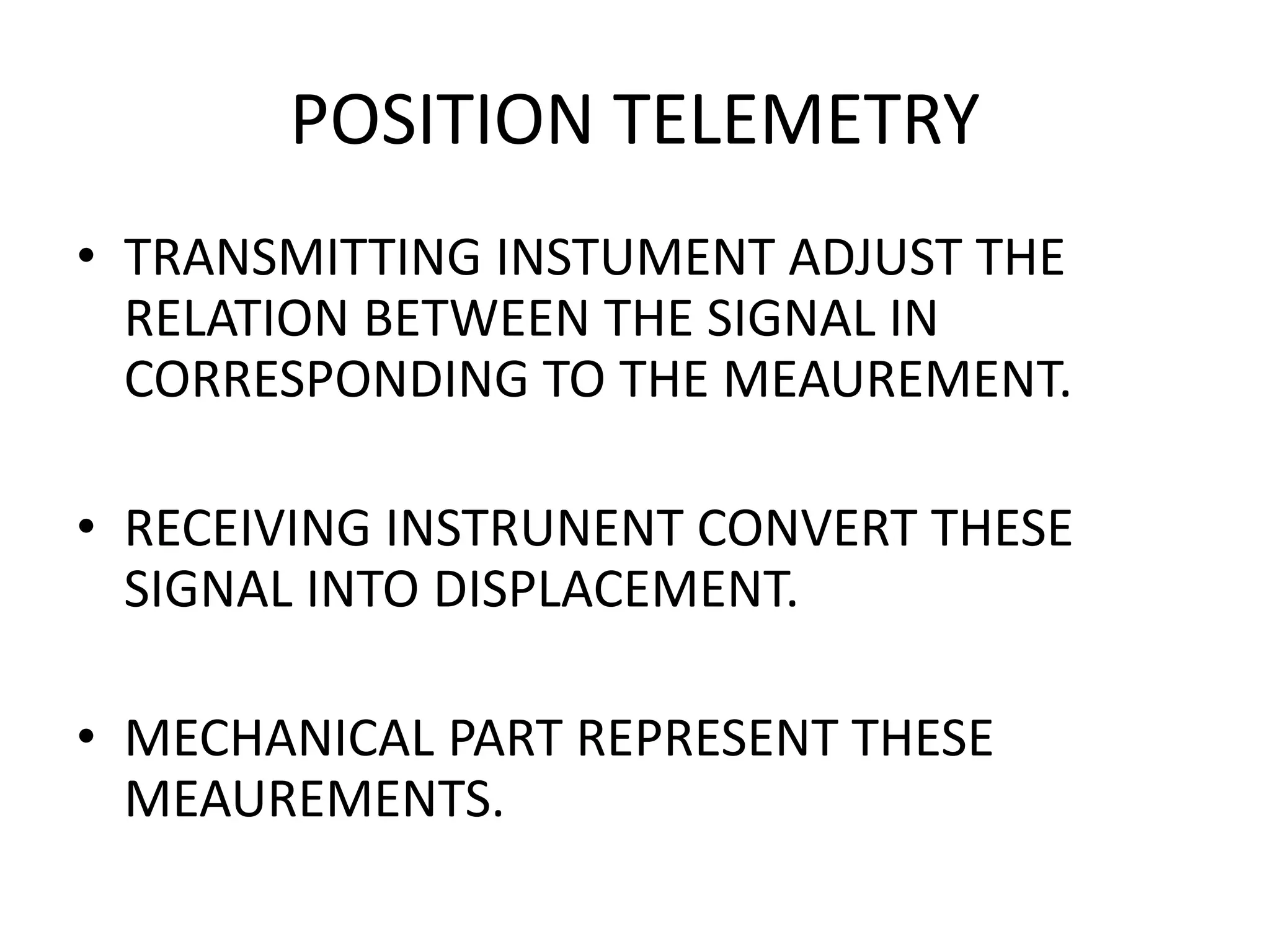 Telemetry types, frequency,position and multiplexing in telemetry | PPTX