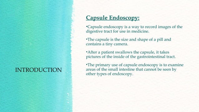 Telemetry wireless capsule endoscope | PPT