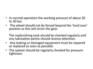 TELEMOTOR steering gear and its components | PPTX