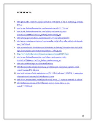 Telenor Case Study | DOCX