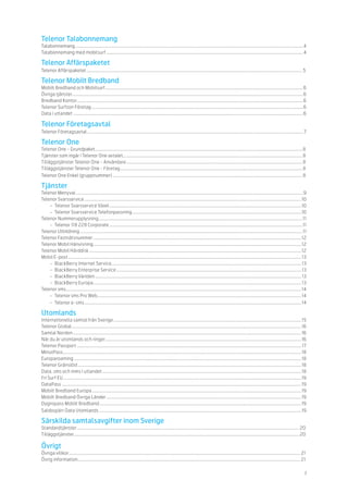 Telenor prislista | PDF