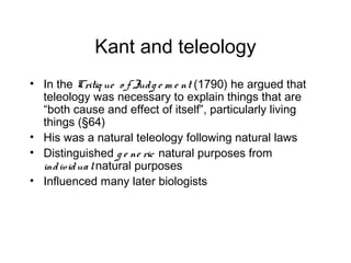 Teleology | PPT