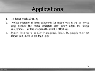 Tele-operated UGV for metal detection | PPT