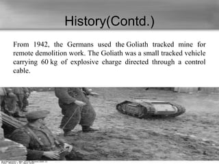 Tele-operated UGV for metal detection | PPT