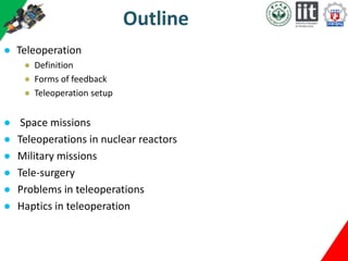 Teleoperation | PPTX
