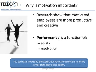 Teleopti Workforce Management with a human touch | PPT