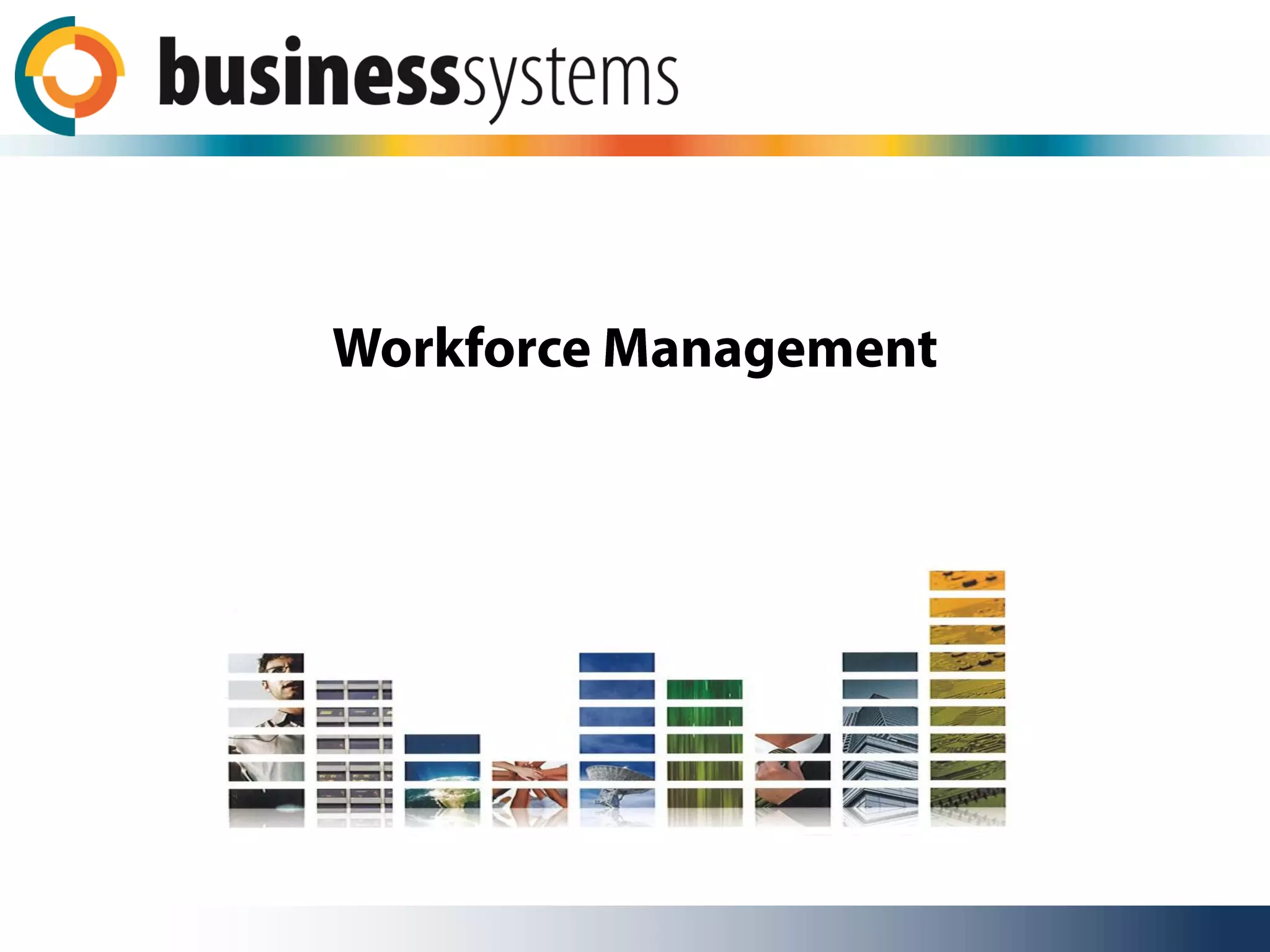 Teleopti WFM Overview | PDF