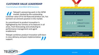 Teleopti - Workforce Management | PPT