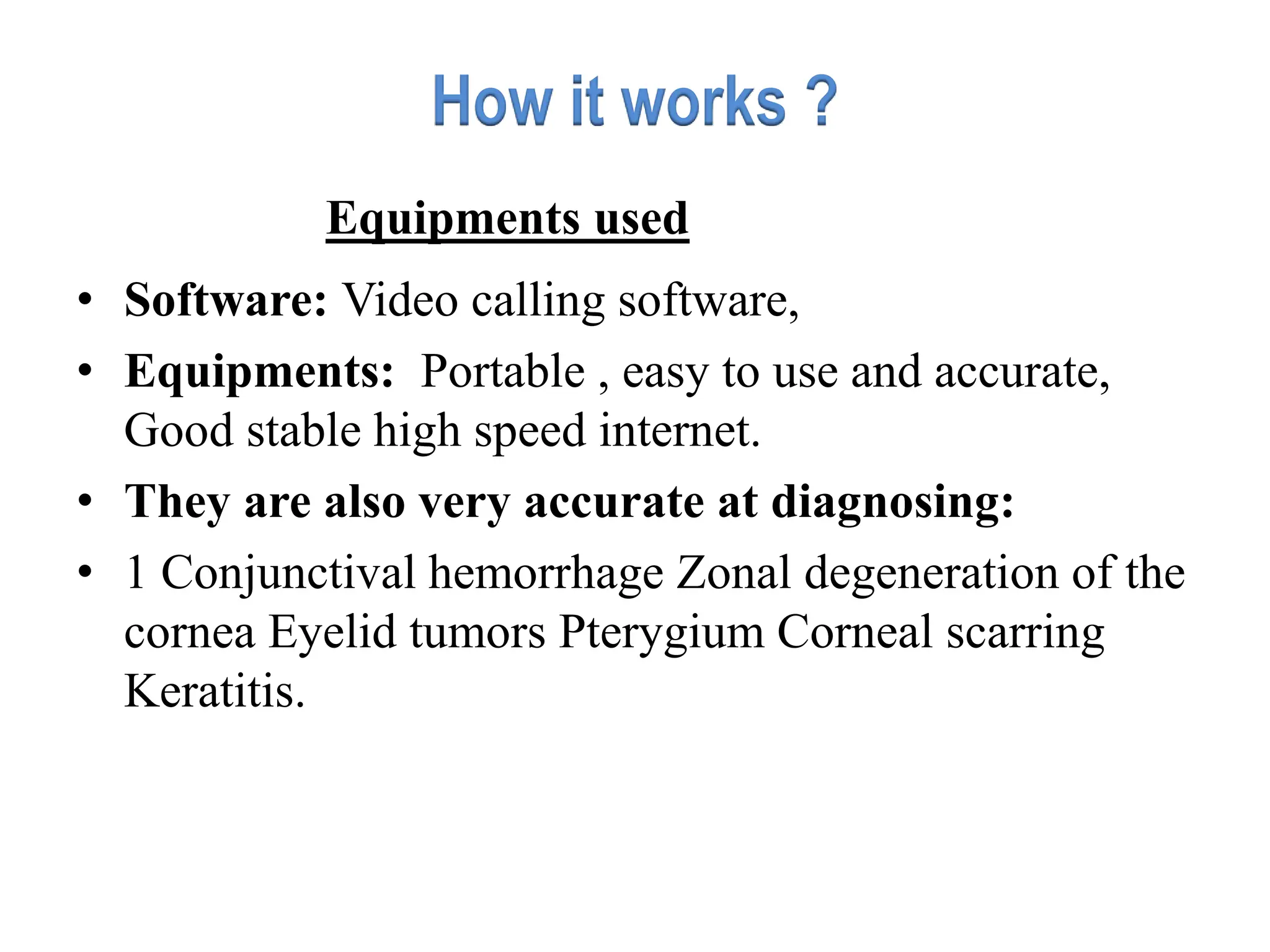 Tele Optometry (kunj'sppt) / Basics of tele optometry. | PPTX