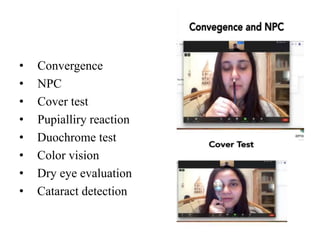 Tele Optometry (kunj'sppt) / Basics of tele optometry. | PPTX