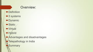 Telepathology | PPTX