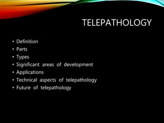 Telepathology . Dr. Abhinav Golla , Associate Professor , Lab Director ...