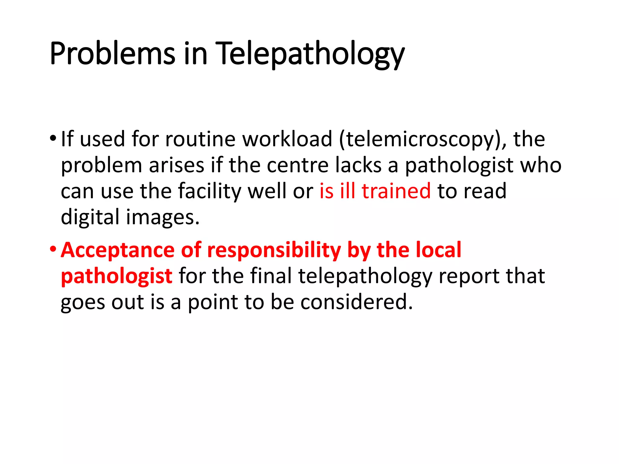 Telepathology | PPTX
